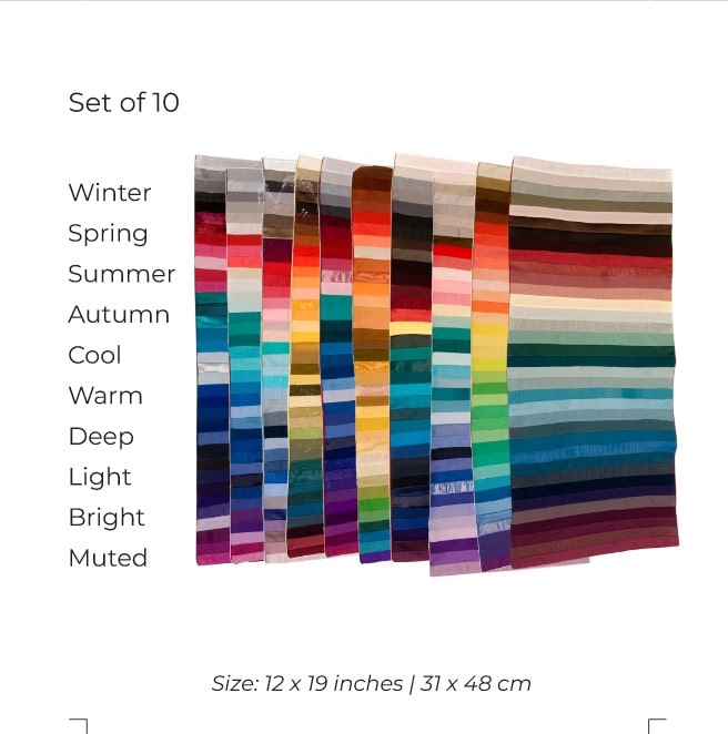 Expand Your Color Consultation Skills with Set of Color Analysis Flags ...