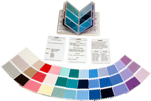 Colour Analysis Light Swatch Wallet – International Image Institute